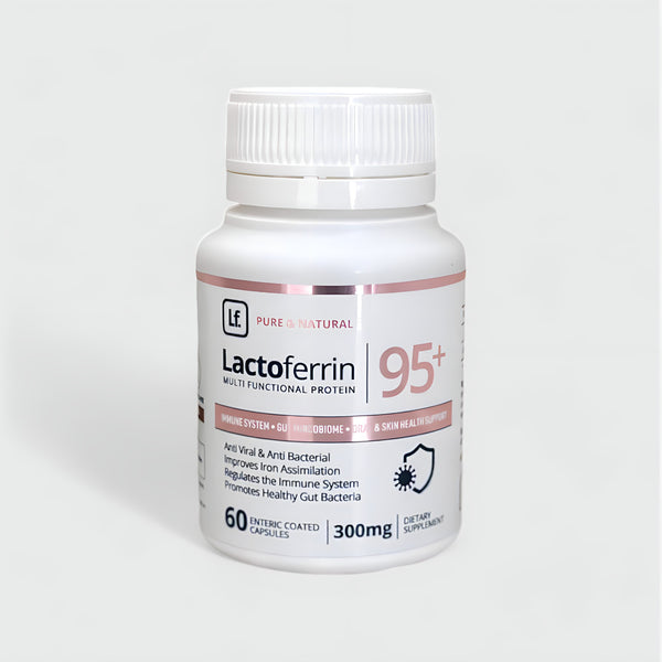 Lactoferrin Powder Capsule 300mg 60 Capsules – Light and Wellness Co.